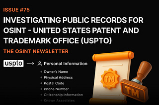 The OSINT Newsletter | Jake Creps | Substack