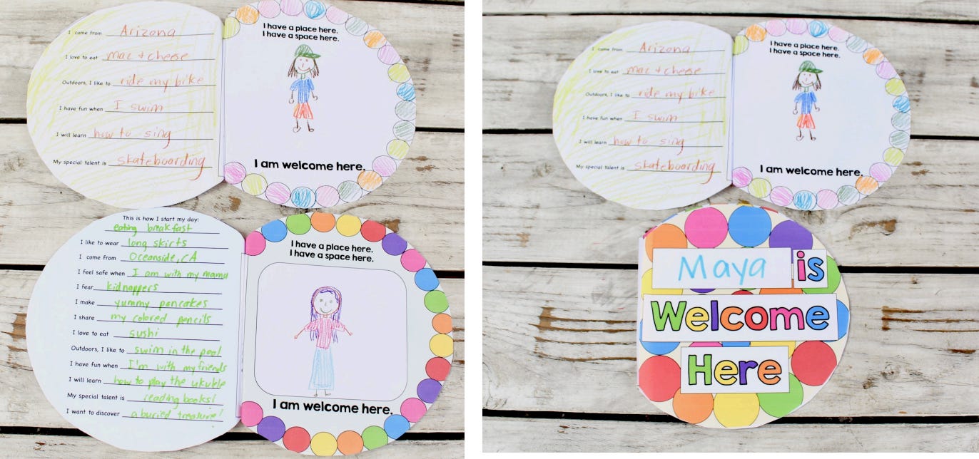 Craft Template: Raising Inclusive and Welcoming Children