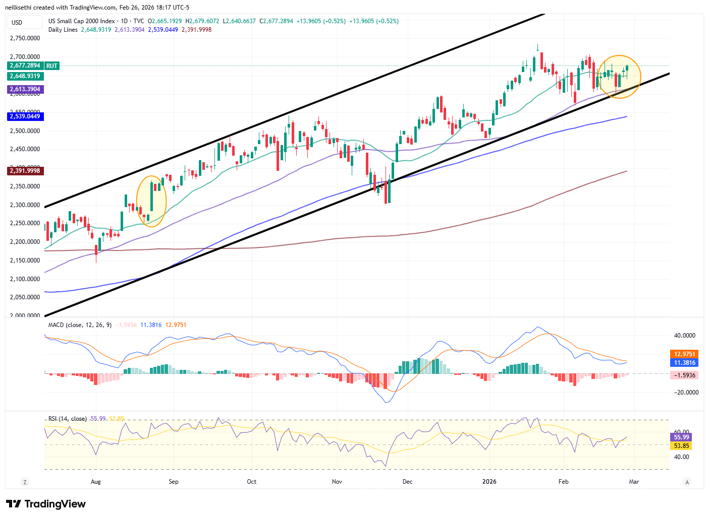 Markets Update - 2/26/26 - by Neil Sethi