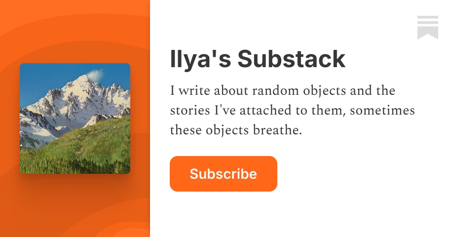 Ilya's Substack | Substack