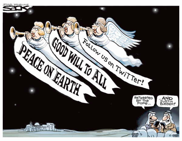 X-massy Toons - by Steve Sack - The Art of Sack