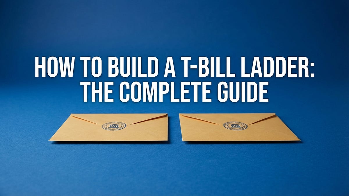 How to Build a T-Bill Ladder in 2026 for Retirement Income (Step-by-Step)