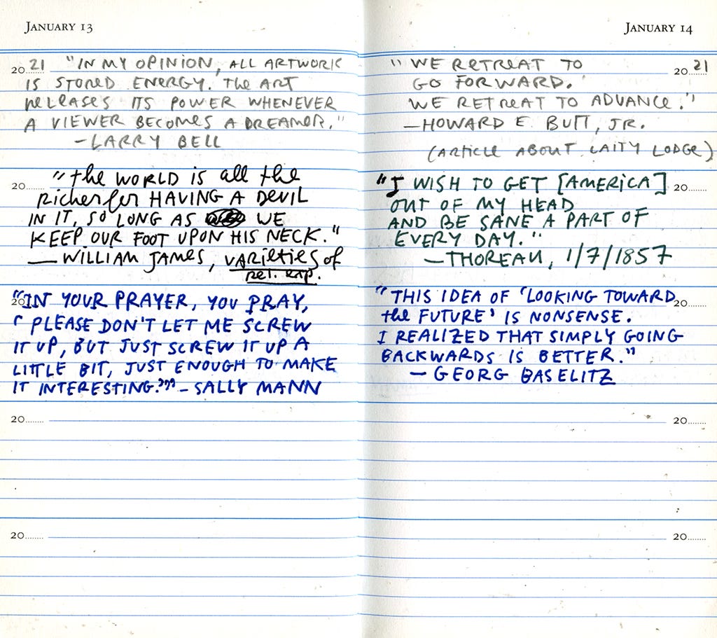 Inside my commonplace diary - Austin Kleon