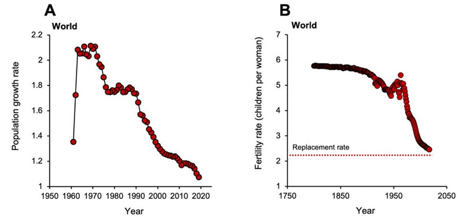 The Coming Population Collapse - by Ugo Bardi