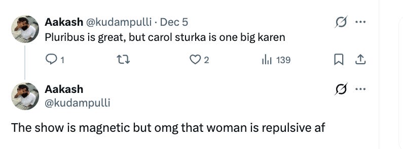 An Ode to Carol Sturka, the Karen Who (Probably Won't) Save the Planet