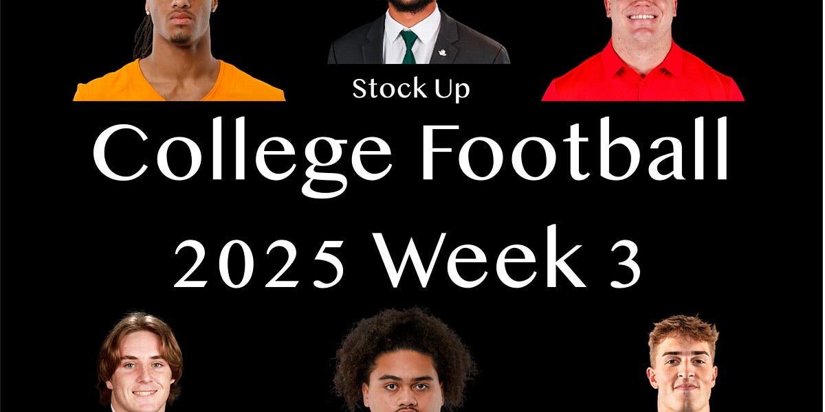 College Football 2026 NFL Draft Stock Up Week 3: Chris Brazzell, Bray ...