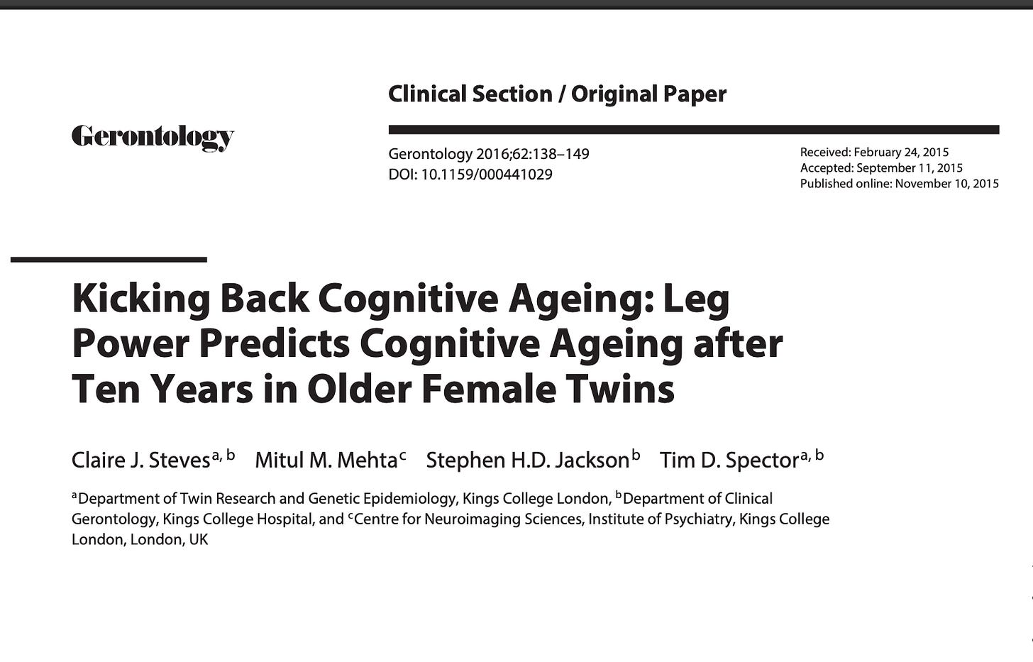 Leg Strength and Brain Health: The Link Explained