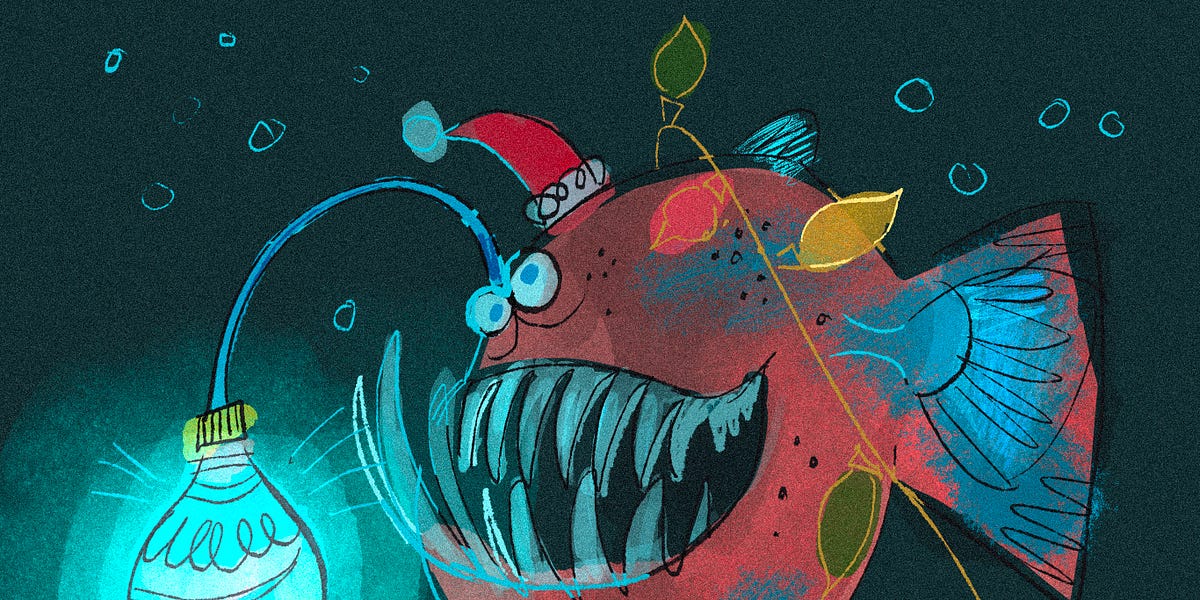 ️ Sketch Along #37: Drawing DEEP SEA CREATURES