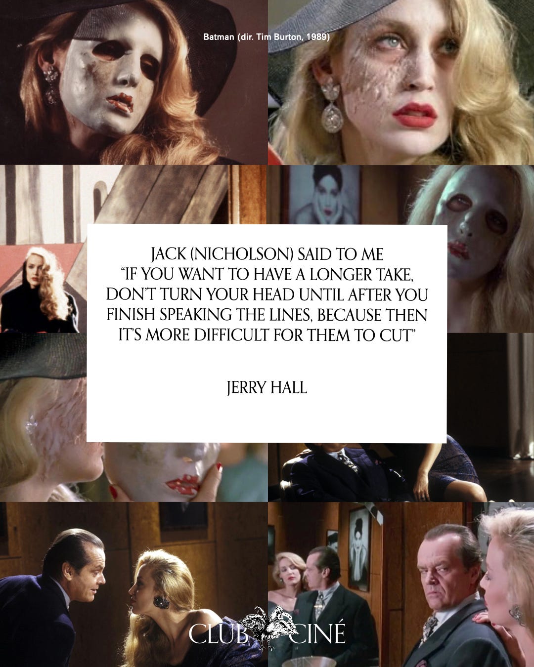 Jerry Hall Interview - Club Ciné