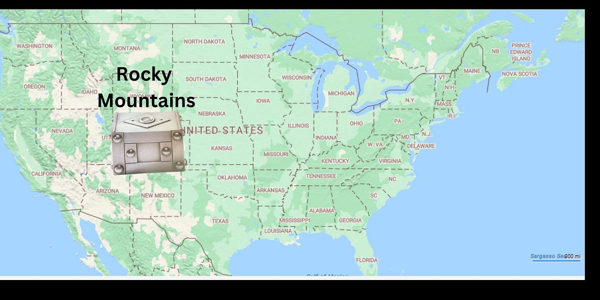 Where are the Treasure Boxes Hidden in There's Treasure Inside?