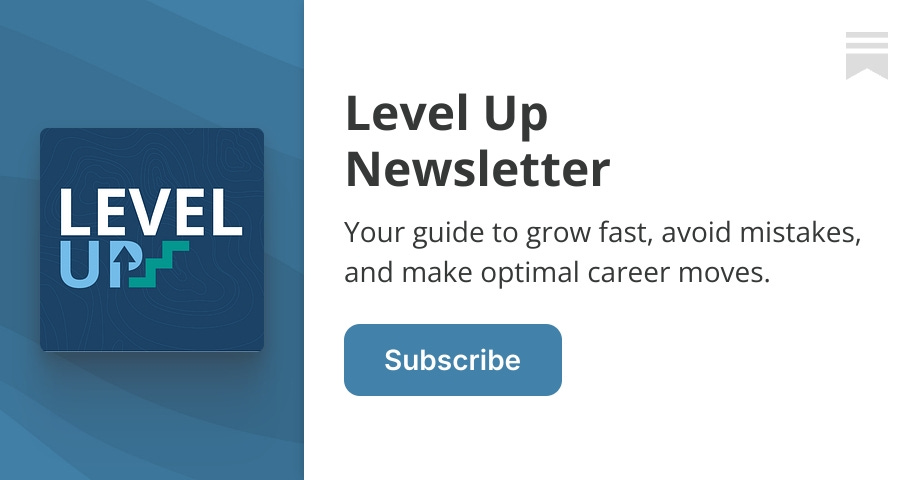 Level Up by Ethan Evans | Substack