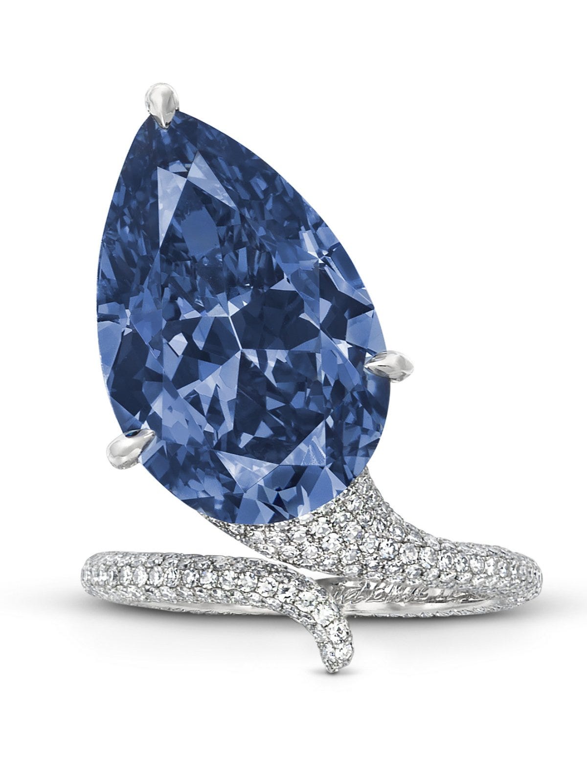 Bunny Mellon's Magnificent Blue Diamond Sells Once Again