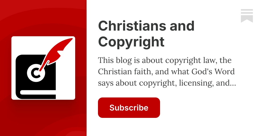 Why is the Bible copyrighted? - by Bruce Erickson