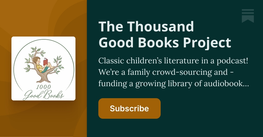 About - The Thousand Good Books Project