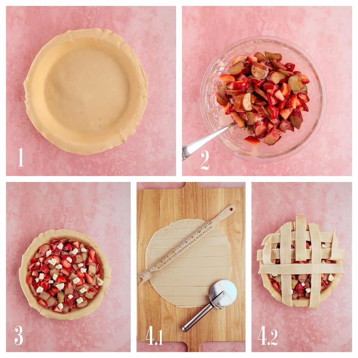 Classic Strawberry Rhubarb Pie Recipe (With a Shortcut Crust)