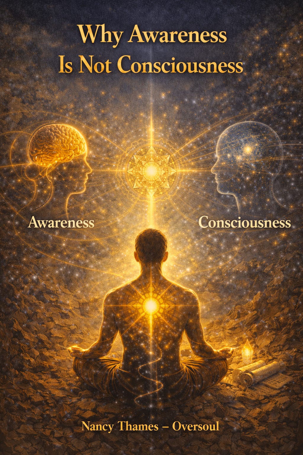 Why Awareness Is Not Consciousness - Nancy Thames
