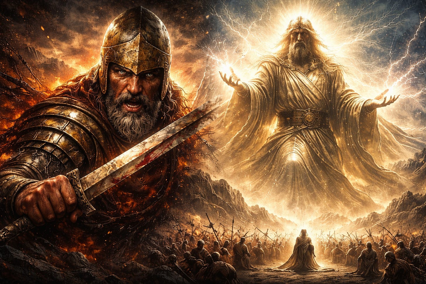 From Warrior to Abstraction: How Empire Rewrote Yahweh