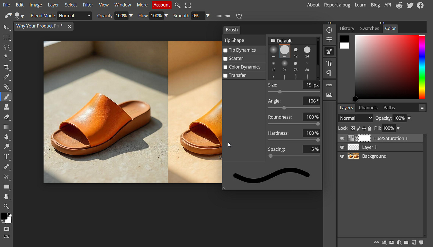 Photopea: The Ultimate Free Photoshop Alternative
