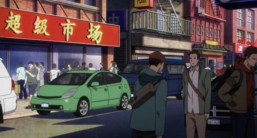 Here Are 10 Cool Cars That Somehow Found Their Way Into Non-Racing Anime