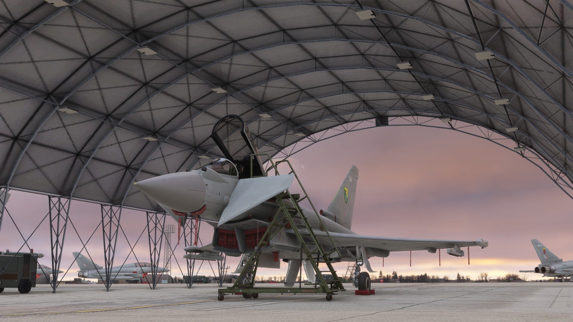 Flight Simulator 2024 IndiaFoxtEcho Eurofighter Typhoon Startup Procedure