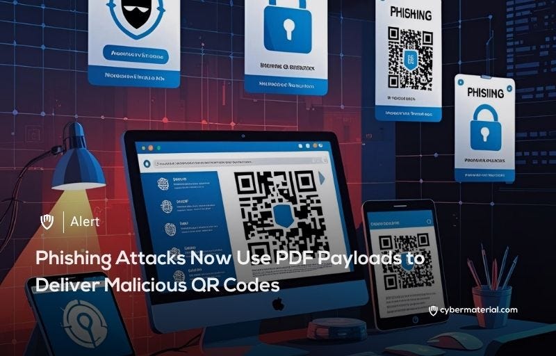 PDFs Deliver QR Codes in Callback Scams - CyberMaterial