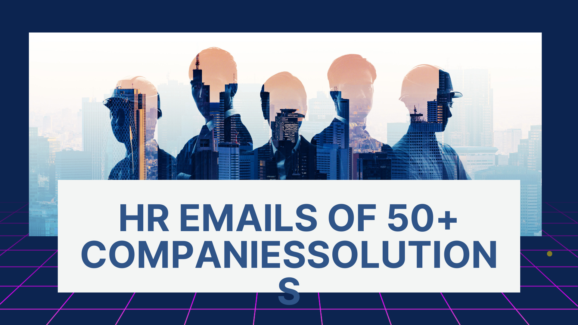 HR emails of 50+ companies - Avinash Singh
