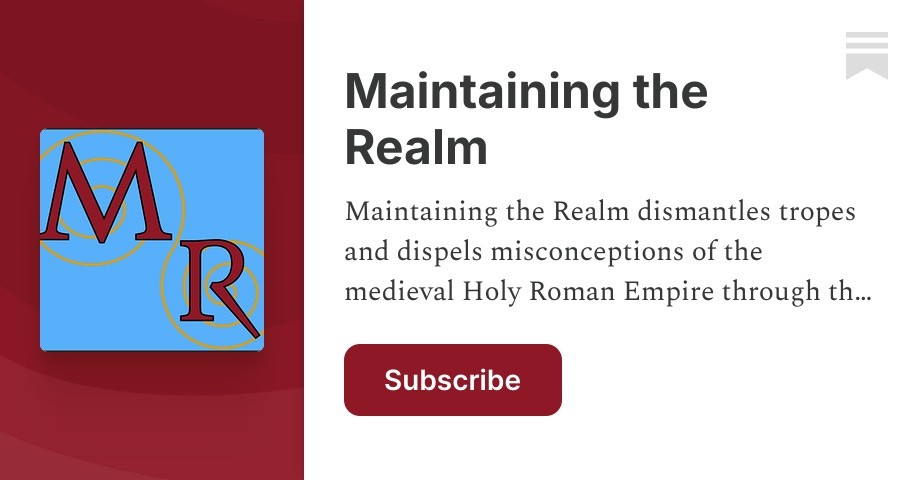 Maintaining the Realm | Aaron Pattee | Substack