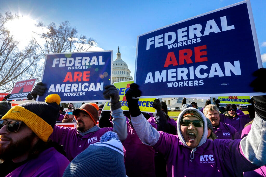 Federal Government Employees Reach Out - by Allison Gill