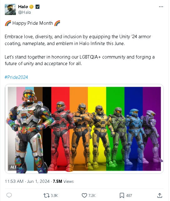Master Chief Was Never Woke - by Douglas Blair