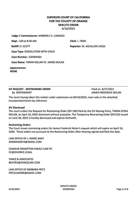 JUDGED, GAGGED, SEPARATED, SILENCED: OC Judge Retaliates Against ...