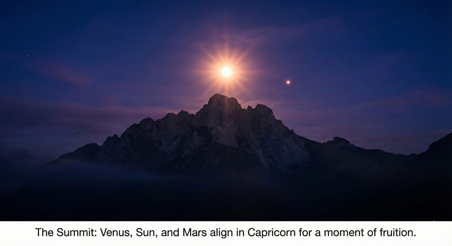The Venus Star Point in Capricorn: A 4-Year Cycle of Ambition & Love ...
