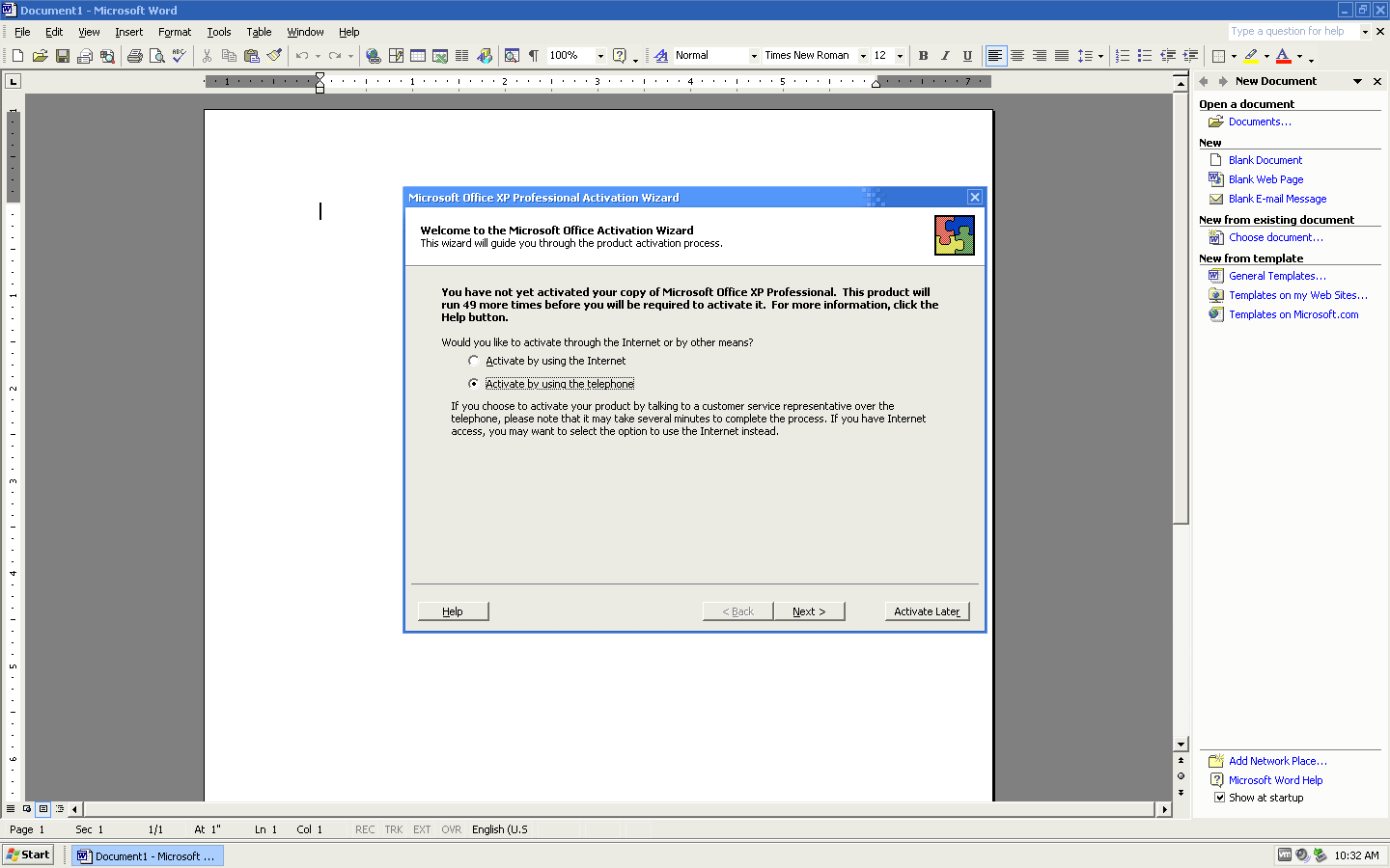 How to Activate Microsoft Office XP 21 Years Later