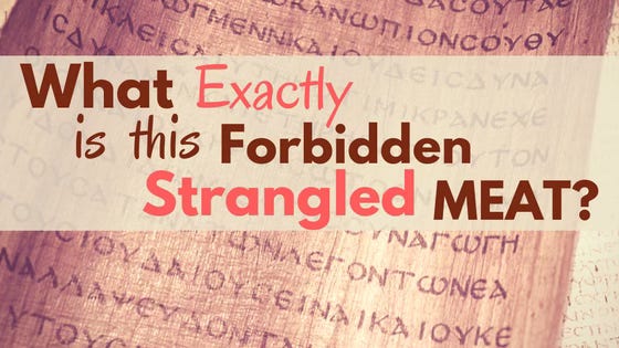 What Exactly Is This Forbidden Strangled Meat?