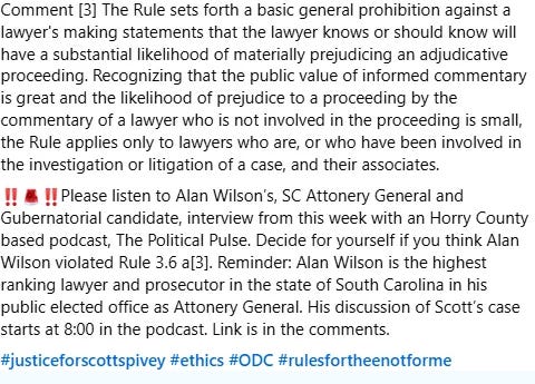 The Sister of Scott Spivey Took to Facebook and Called Out AG Alan ...