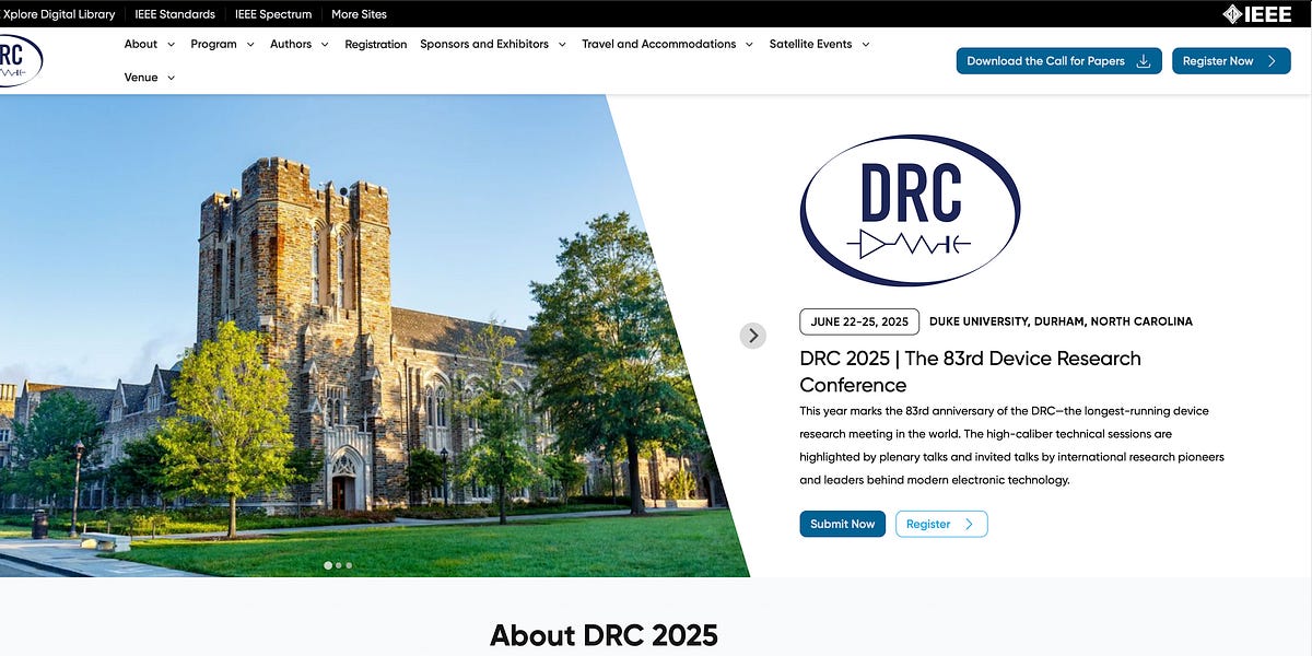 Where Systems Meet Devices: VLSI & DRC 2025 — The Complete Semiconductor Experience