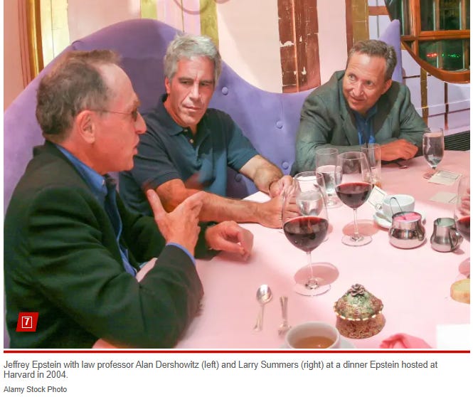 The Late Bill Clinton’s Treasury Secretary Larry Summers, Flew on ...