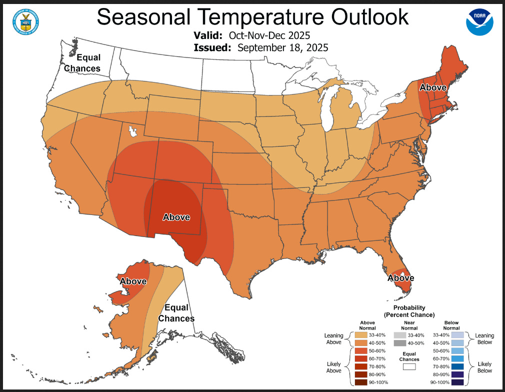 NOAA Outlook Flags Heat, Dryness and Rising Wildfire Risks