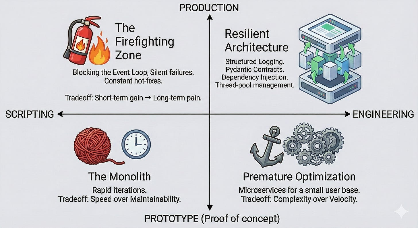 Production-Grade Python Backends: Patterns That Matter