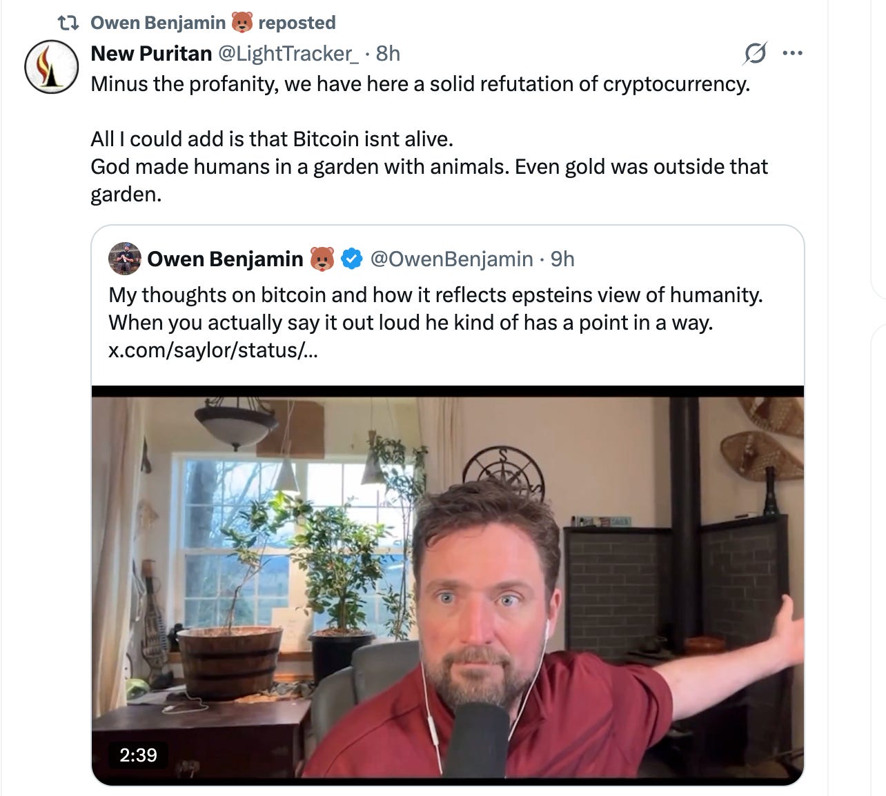 "Minus The Profanity, We Have Here A Solid Refutation Of Cryptocurrency."
