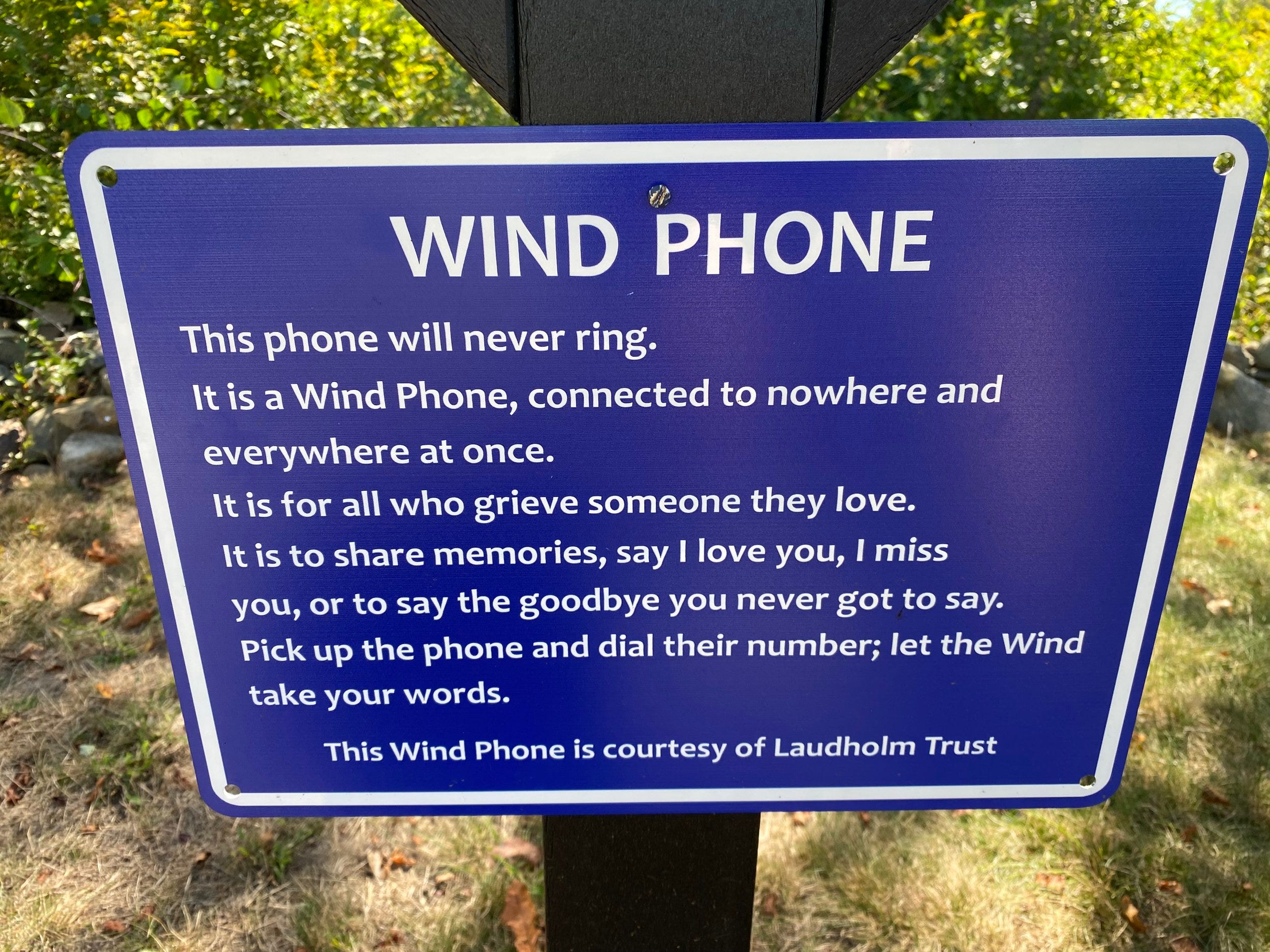 Wind Phone II - Feelings & Co. by Nora McInerny