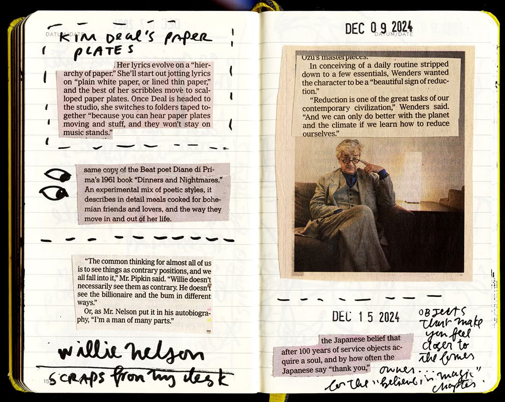 My 4 notebooks - Austin Kleon