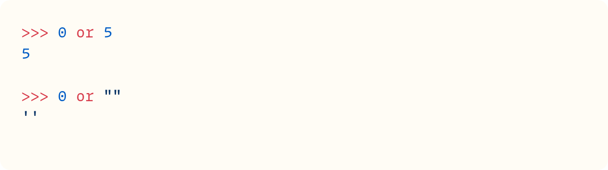 Do You Really Know How `or` And `and` Work in Python?