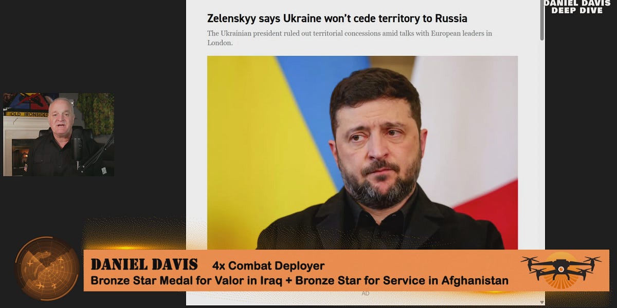 Col Doug Macgregor: Ukraine Won't Give Up Land