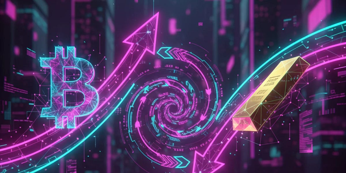 Bitcoin shows divergence against gold: Van de Poppe