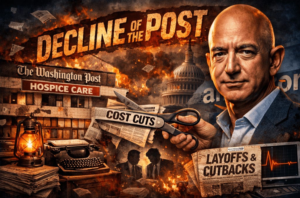 Jeff Bezos Isn’t Saving The Washington Post — He’s Slowly Shutting It Down