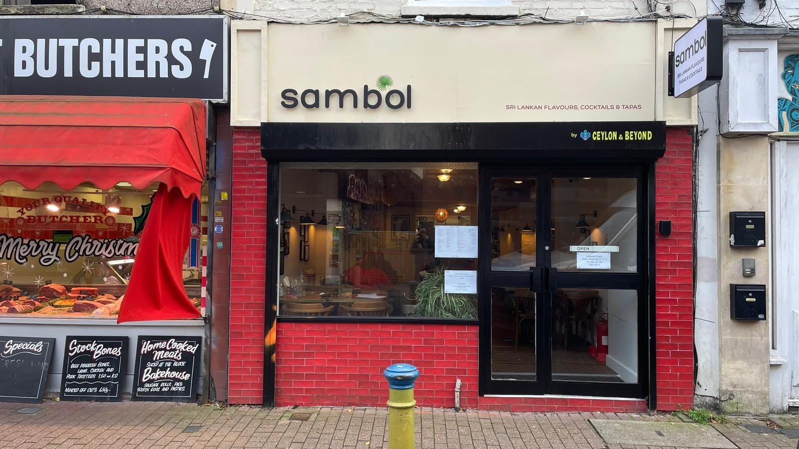 Sambol, East Street: 'I will now be taking payment in mutton rolls'