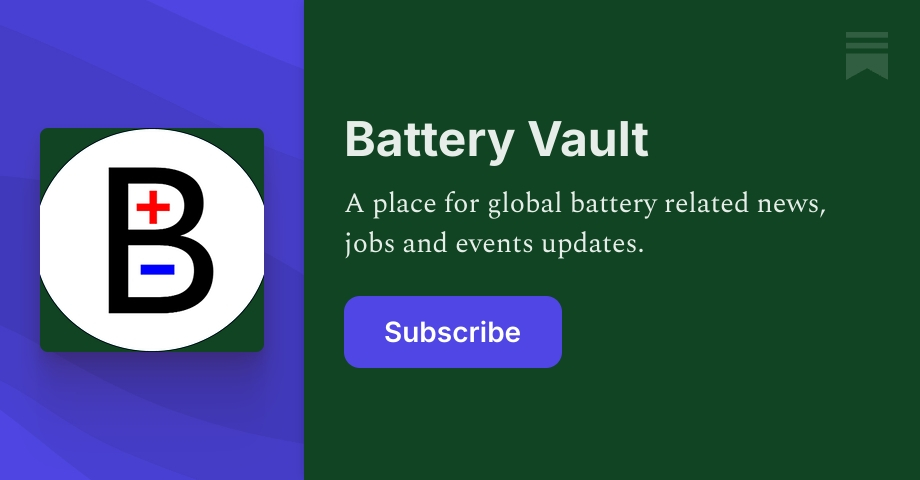 ⚡️The Latest in Battery Jobs⚡️ - by Srinivas Popuri Ph.D