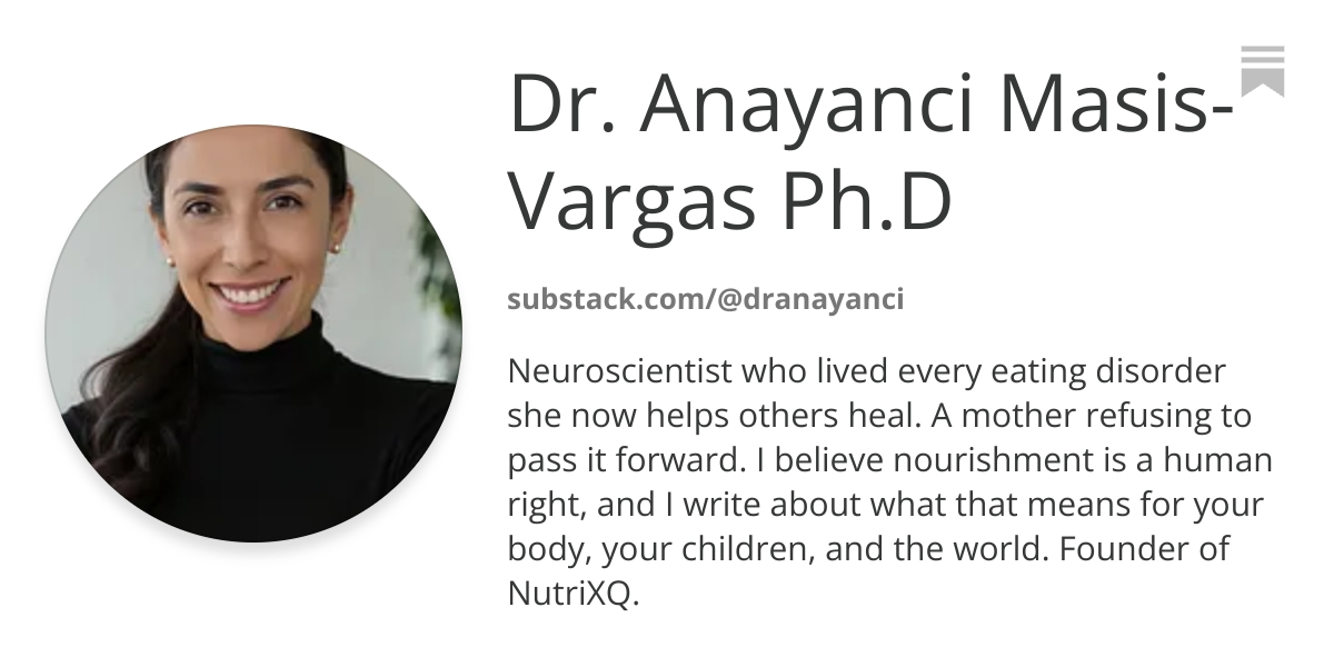 Dr. Anayanci Masis-Vargas Ph.D | Substack