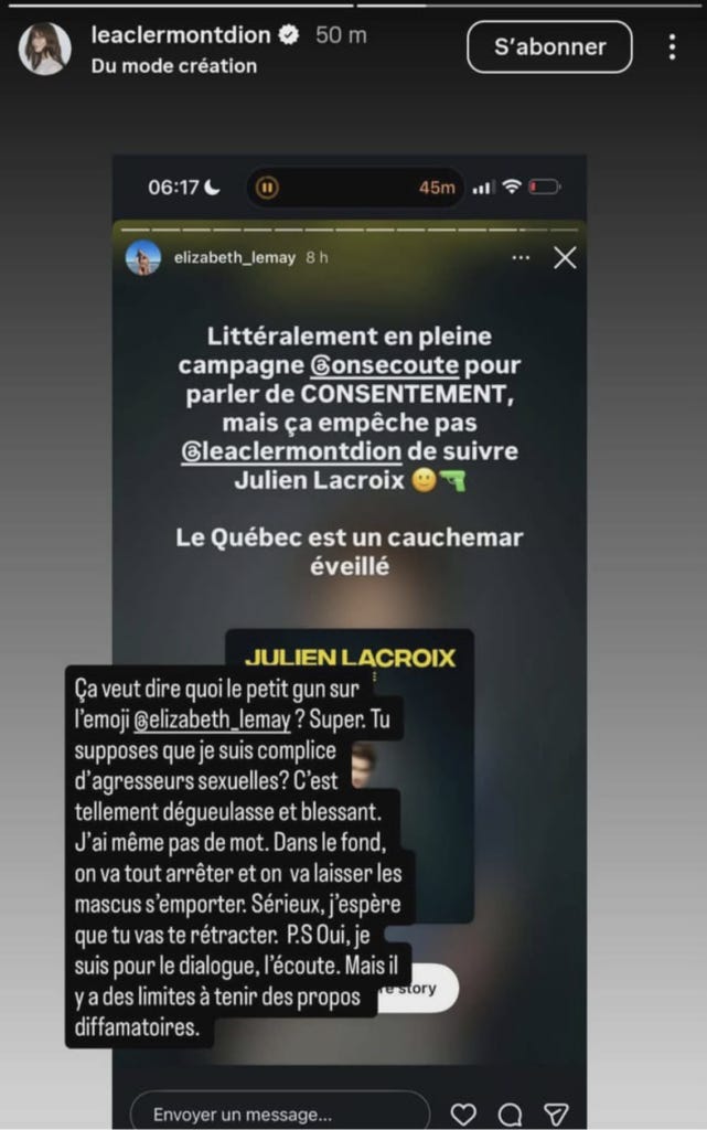 Guerre civile féministe entre Élizabeth Lemay et Léa Clermont-Dion : la ...