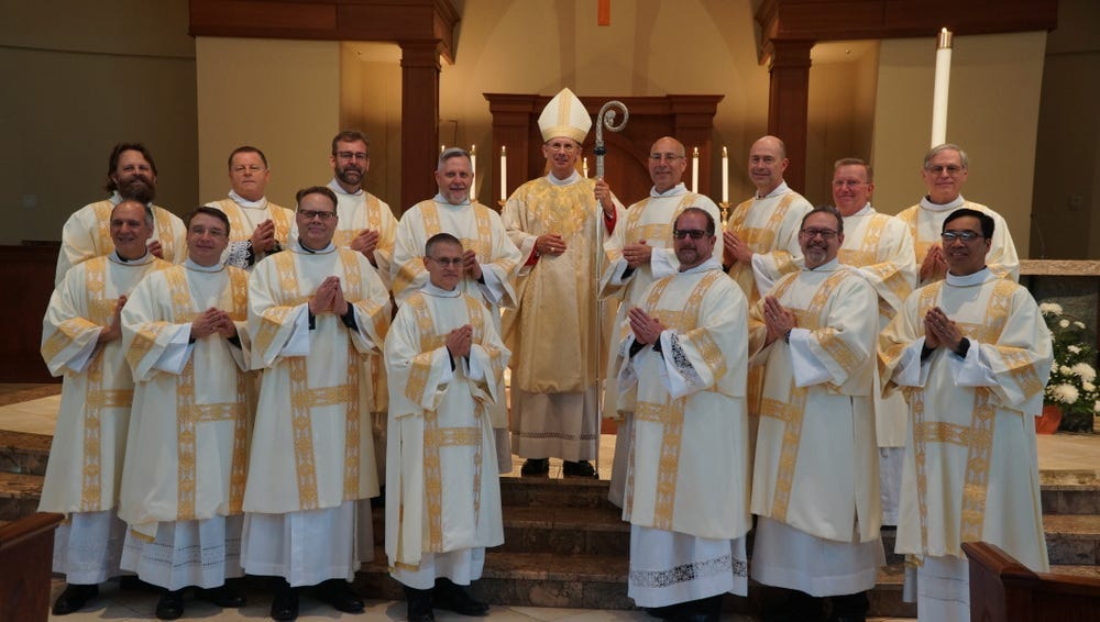 Diaconal Vestments - by Deacon Matthew Newsome